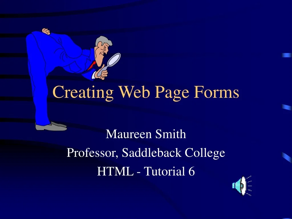 PPT - Mastering HTML Forms: Learn CGI Scripting and Form Interaction PowerPoint Presentation ...