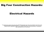 PPT - Big Four Construction Hazards: Struck-by Hazards PowerPoint ...