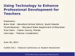 PPT - Professional Development for Teachers PowerPoint Presentation ...