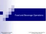 PPT - Food and Beverage Operations PowerPoint Presentation, free ...