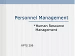 PPT - PERSONNEL MANAGEMENT PowerPoint Presentation, free download - ID ...