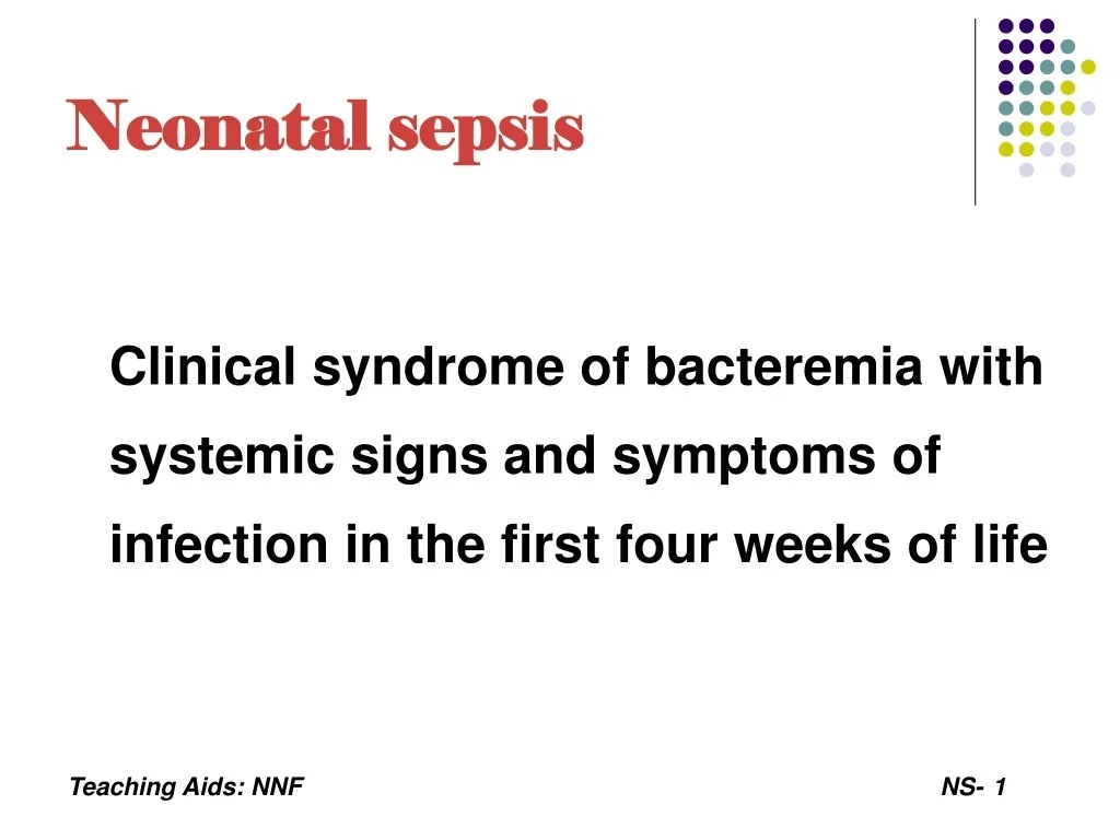 PPT - Neonatal sepsis PowerPoint Presentation, free download - ID:9427803