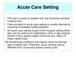 PPT - Multimodal Analgesia in the Acute Care Setting PowerPoint ...