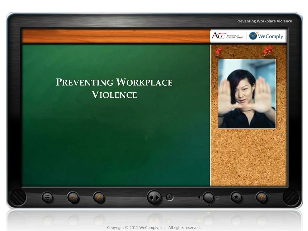 PPT - Preventing Workplace Violence PowerPoint Presentation, free ...