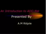 PPT - Chapter 3 Introduction to ADO.NET PowerPoint Presentation, free download - ID:170500