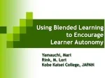 PPT - NINE STEPS TO LEARNER AUTONOMY PowerPoint Presentation, free ...
