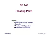 PPT - Floating Point PowerPoint Presentation, free download - ID:4125059