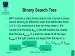 PPT - Chapter 8 Binary Search Tree PowerPoint Presentation, free ...