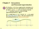 PPT - Chapter 4 Interpolation and Approximation PowerPoint Presentation - ID:1163652