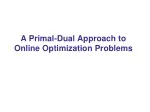 PPT - Primal Dual Method PowerPoint Presentation, free download - ID ...