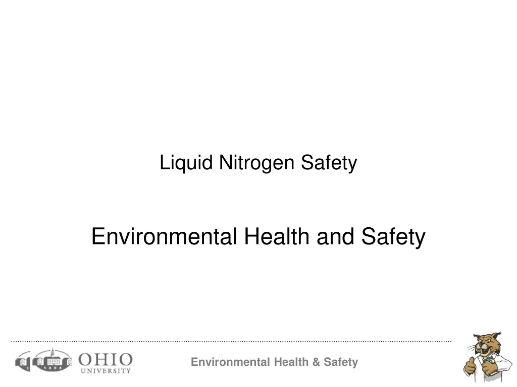 PPT - Liquid Nitrogen Safety PowerPoint Presentation, free download ...