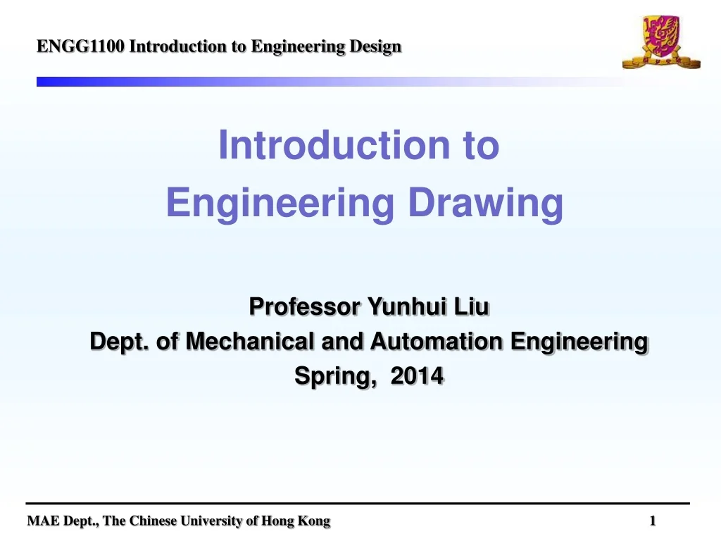 PPT - Understanding Engineering Drawing: Graphic and Word Language ...