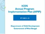 PPT - Implementation of ICDS PowerPoint Presentation, free download ...