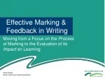 PPT - Feedback and Next Step Marking in Mathematics PowerPoint ...