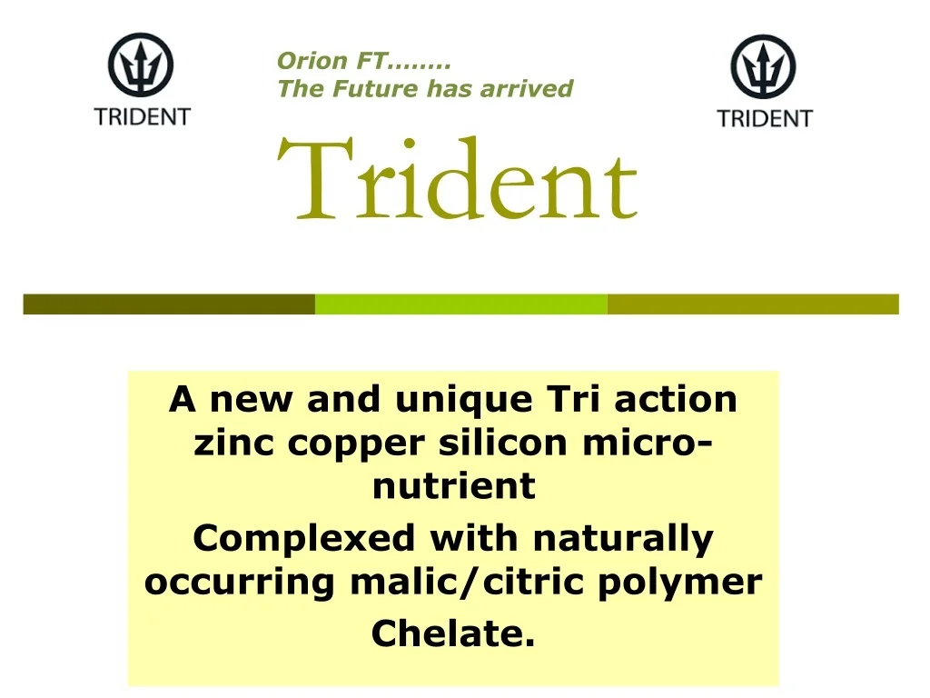 PPT - Trident PowerPoint Presentation, free download - ID:9442915