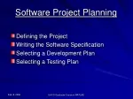 PPT - Chapter 4 .1 Software Project Planning PowerPoint Presentation ...