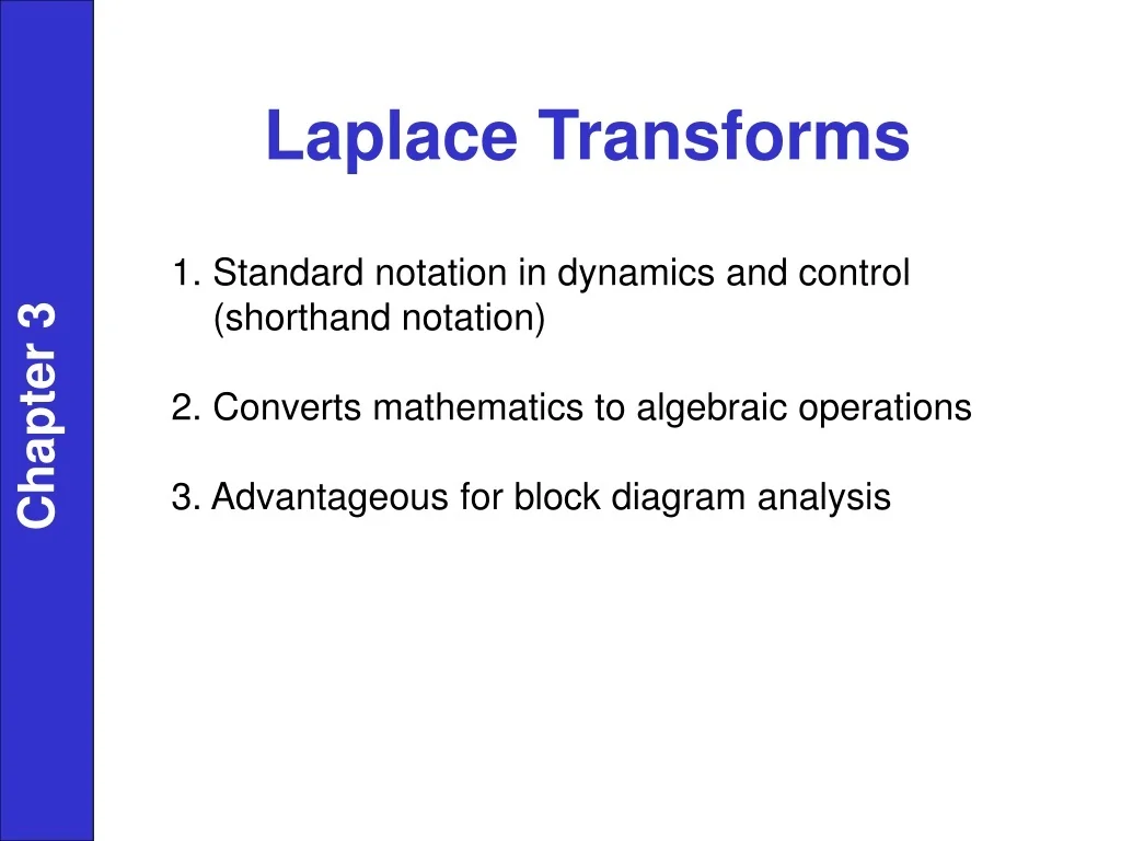 PPT - Laplace Transforms PowerPoint Presentation, free download - ID ...