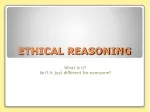 PPT - Application of Ethical Reasoning PowerPoint Presentation, free ...