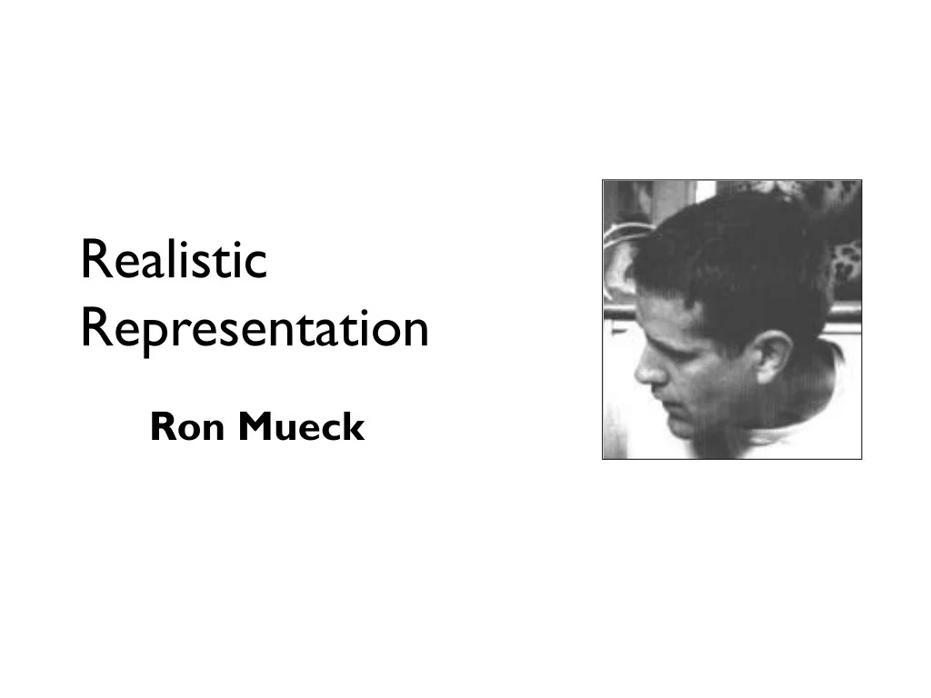 PPT - Realistic Representation PowerPoint Presentation, free download ...