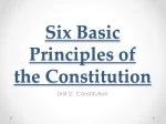PPT - Six Principles of the Constitution PowerPoint Presentation, free ...