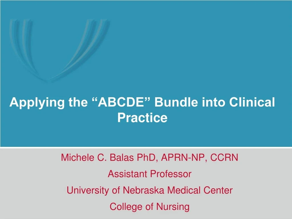 PPT - Implementing ABCDE Bundle for Improved ICU Outcomes PowerPoint ...