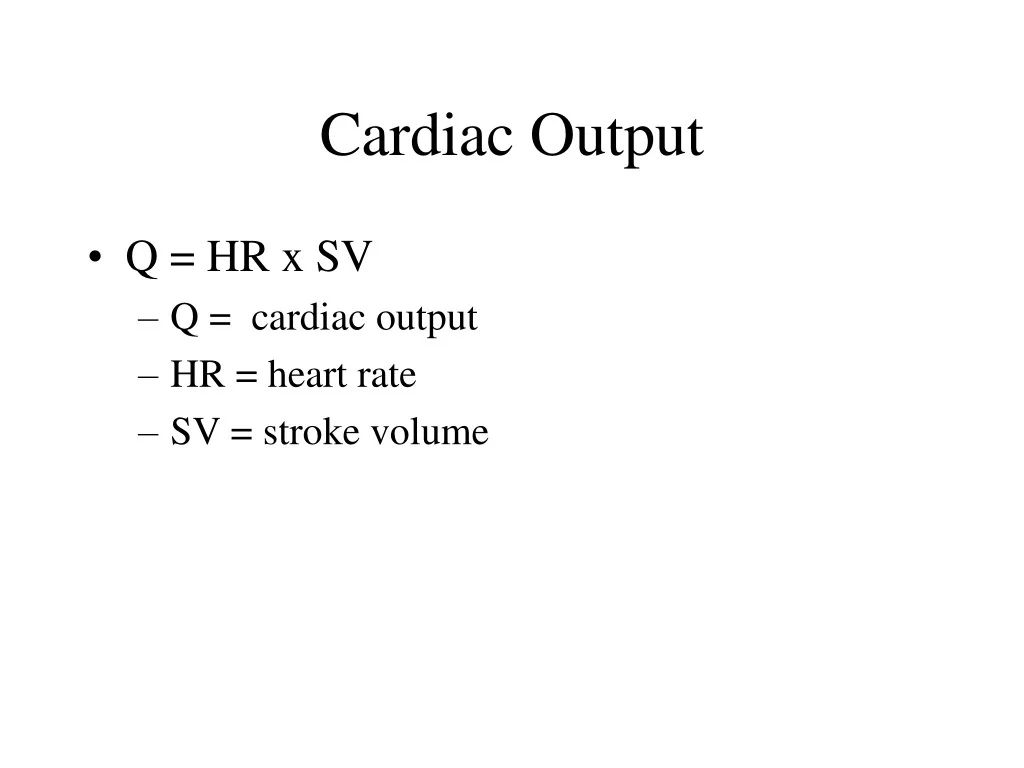 PPT - Understanding Cardiac Output and Blood Flow Regulation in ...