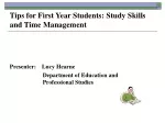 PPT - Time Management for Students PowerPoint Presentation, free ...