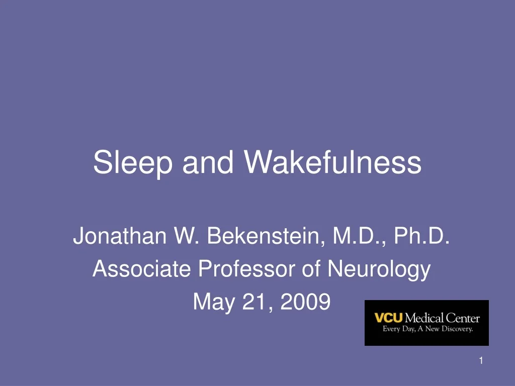 PPT - Sleep and Wakefulness PowerPoint Presentation, free download - ID ...