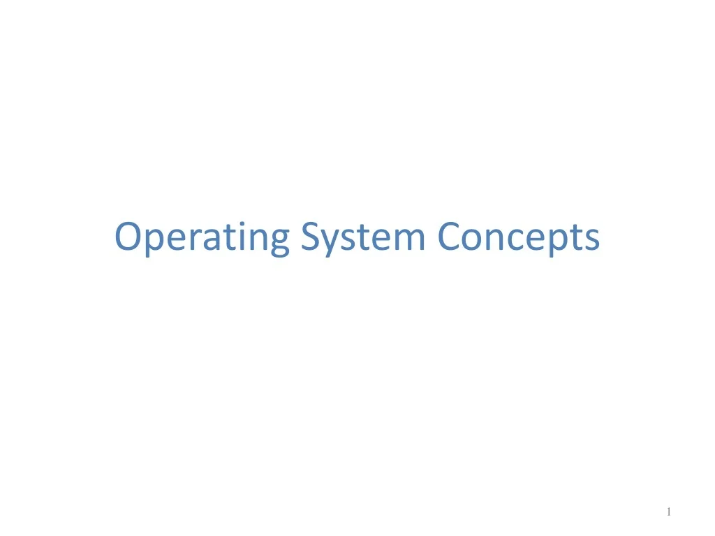 PPT - Operating System Concepts PowerPoint Presentation, free download ...
