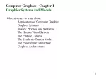 PPT - Chapter-2 Overview of Graphics Systems PowerPoint Presentation ...