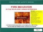 PPT - Wildland Fire Behavior PowerPoint Presentation, free download ...