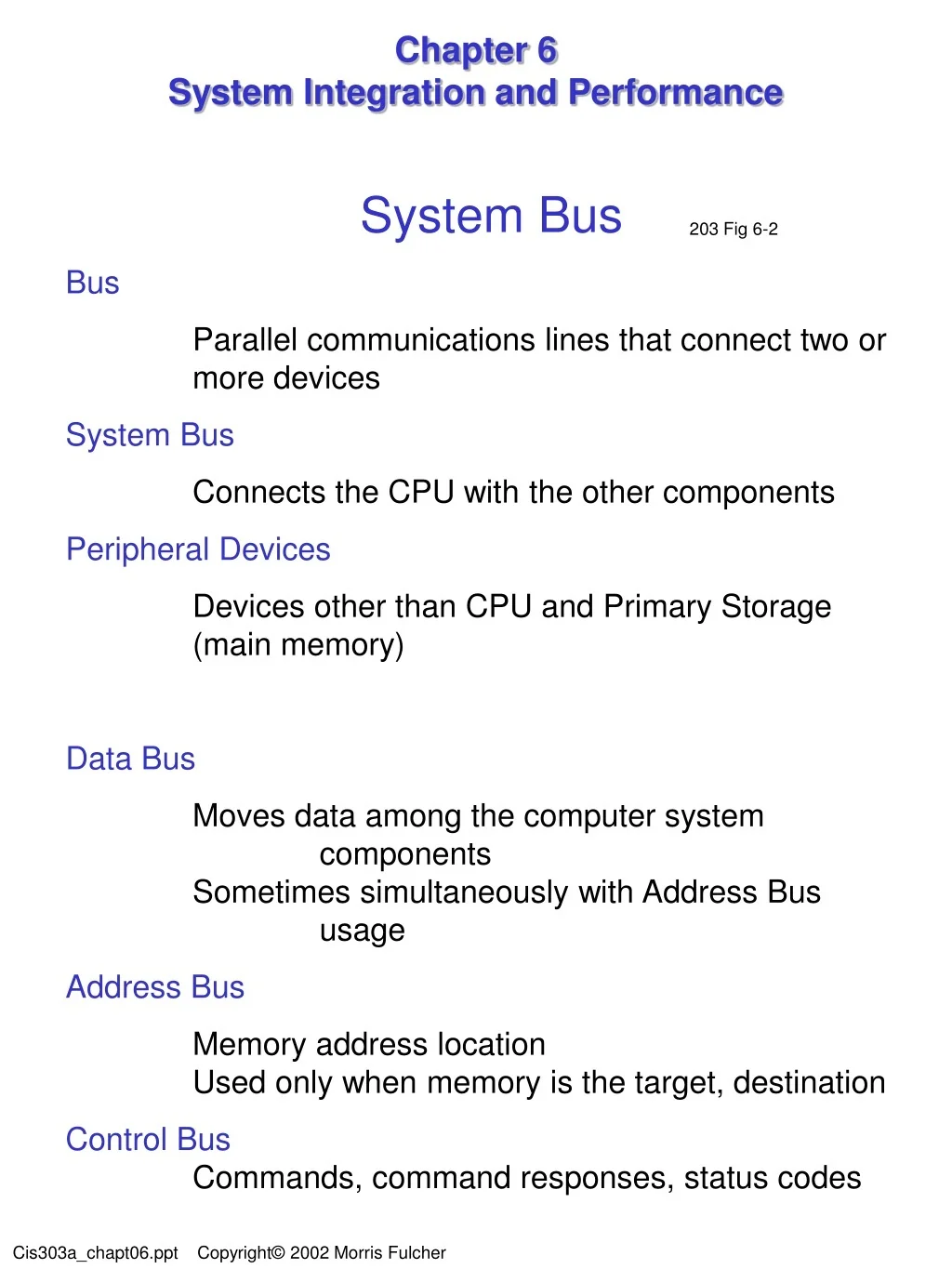 PPT - System Bus Integration & Performance PowerPoint Presentation - ID ...