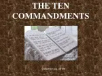 PPT - The Ten Commandments PowerPoint Presentation, free download - ID ...