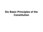 PPT - Six Principles of the Constitution PowerPoint Presentation, free ...