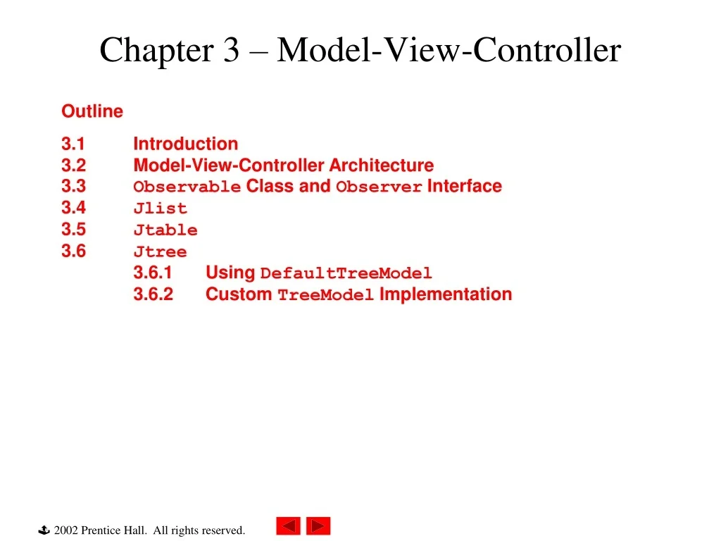 PPT - Chapter 3 – Model-View-Controller PowerPoint Presentation, free ...