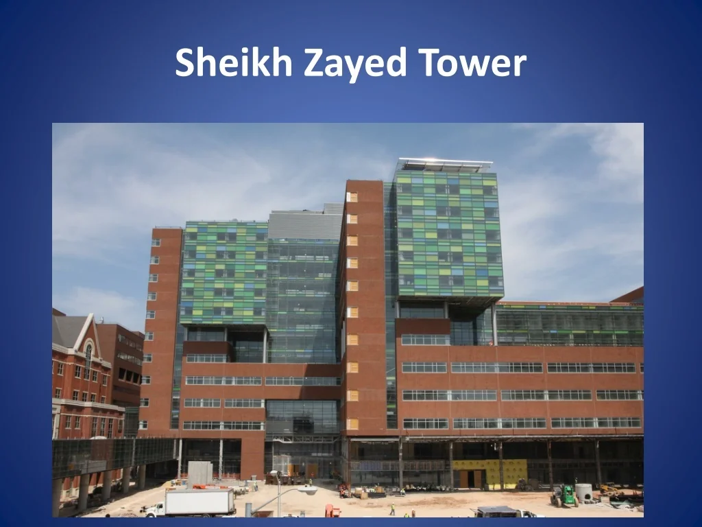 PPT - Sheikh Zayed Tower PowerPoint Presentation, free download - ID ...