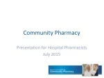 PPT - community pharmacy PowerPoint Presentation, free download - ID ...