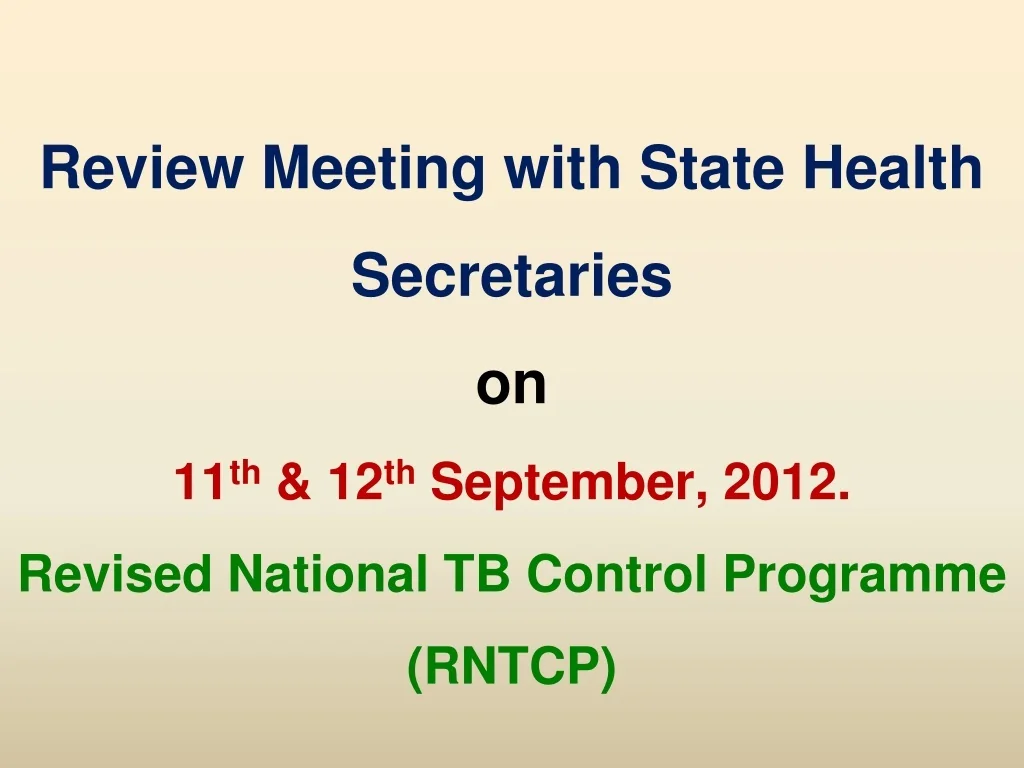 PPT - RNTCP - Components of DOTS Strategy (Directly Observed Treatment ...