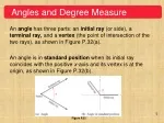 PPT - Angles and Degree Measure PowerPoint Presentation, free download ...