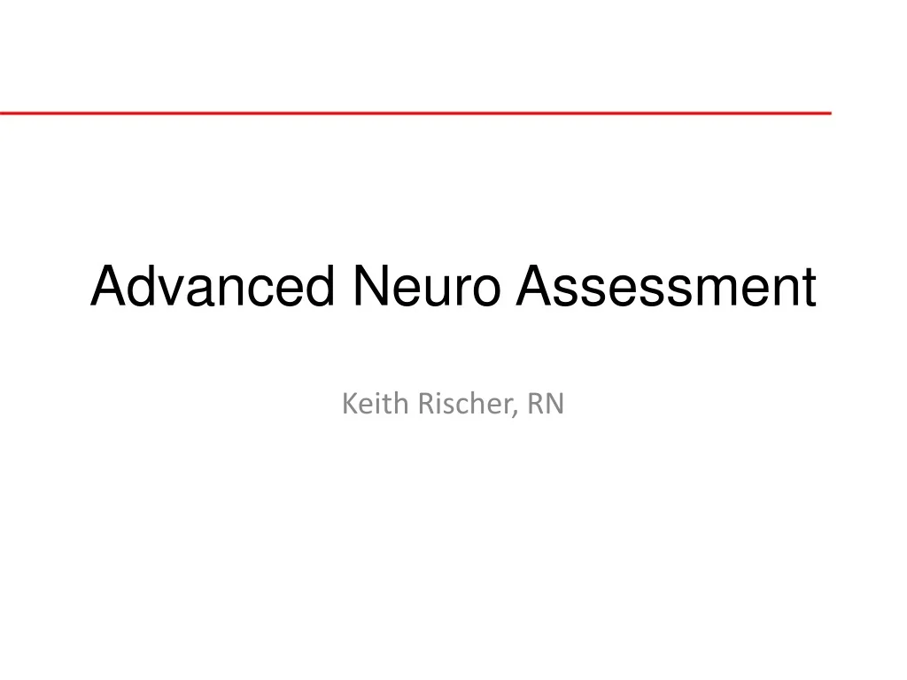PPT - Comprehensive Neuro Assessment: Simplifying Stroke Recognition ...