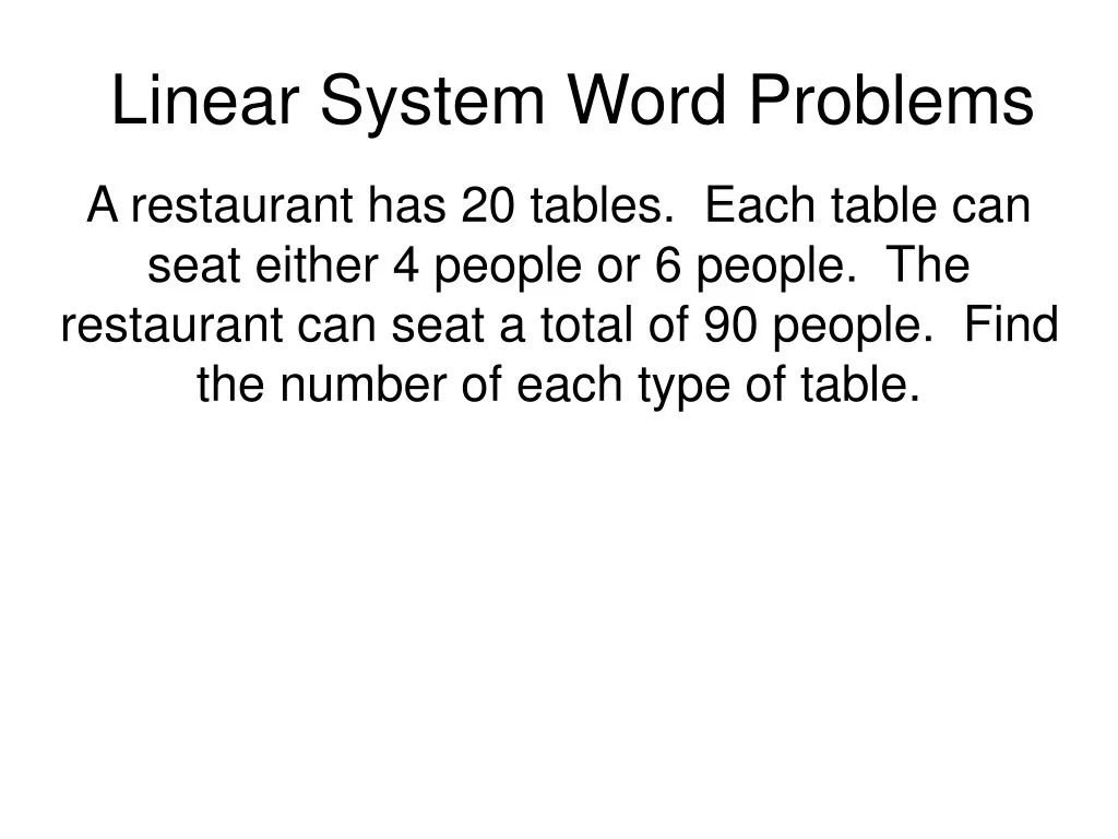 PPT - Linear System Word Problems Bundle PowerPoint Presentation, free ...