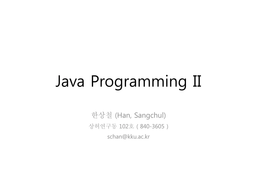 PPT - Advanced Java Programming Course PowerPoint Presentation, free ...