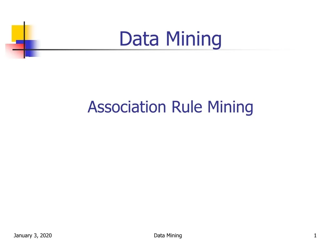 PPT - Efficient Mining of Association Rules in Large Databases PowerPoint Presentation - ID:9460627