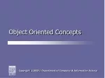 PPT - Object-Oriented Concepts PowerPoint Presentation, free download ...