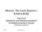 PPT - RAM vs. ROM PowerPoint Presentation, free download - ID:2573169