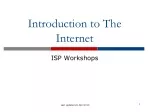 PPT - 1 Introduction to the Internet PowerPoint Presentation, free ...