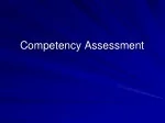 PPT - COMPETENCY BASED ASSESSMENT PowerPoint Presentation, free ...