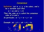 PPT - CONSENSUS THEOREM PowerPoint Presentation, free download - ID:3454639