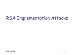 PPT - Attacks on the RSA Algorithm PowerPoint Presentation, free ...