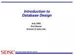 PPT - Introduction to Database Design Methodology PowerPoint Presentation - ID:6766064
